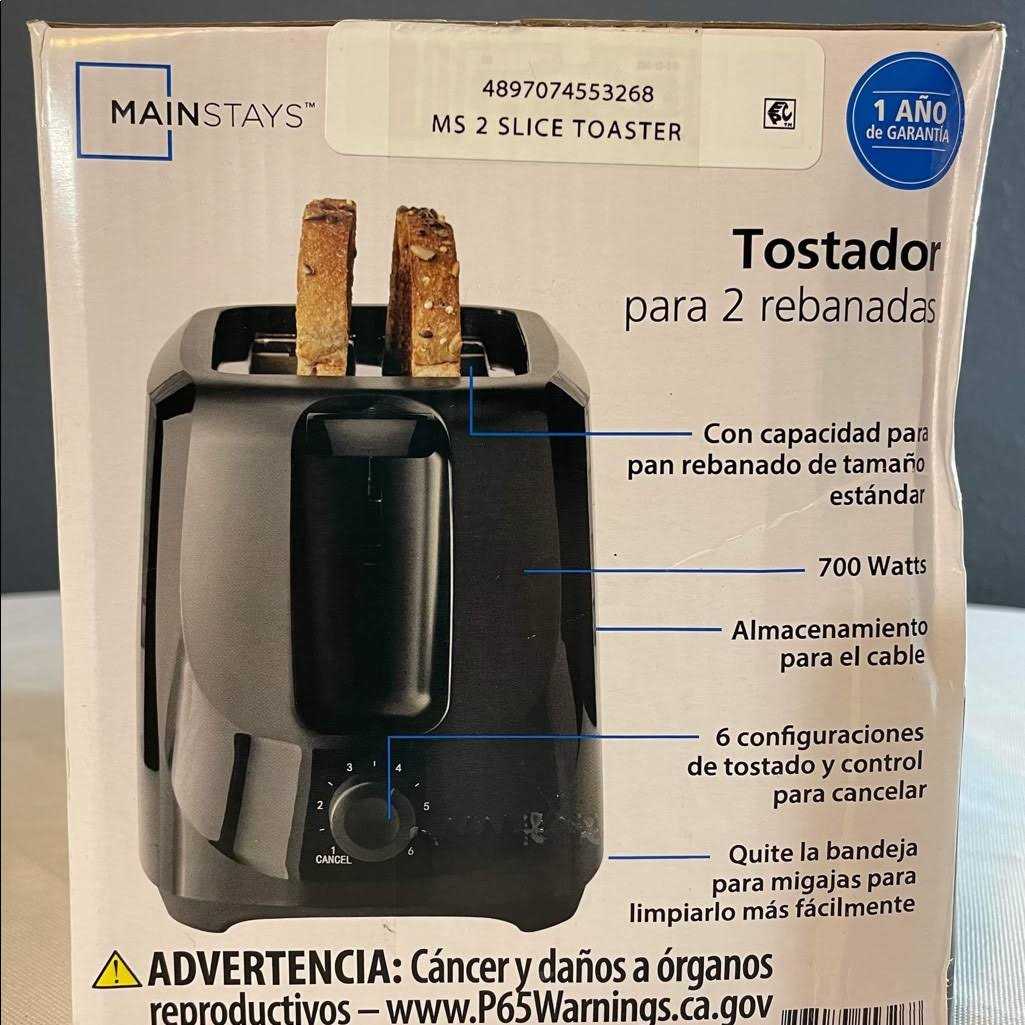 Mainstays 2-Slice Toaster Crumb Tray - Home & Office Supplies on sale