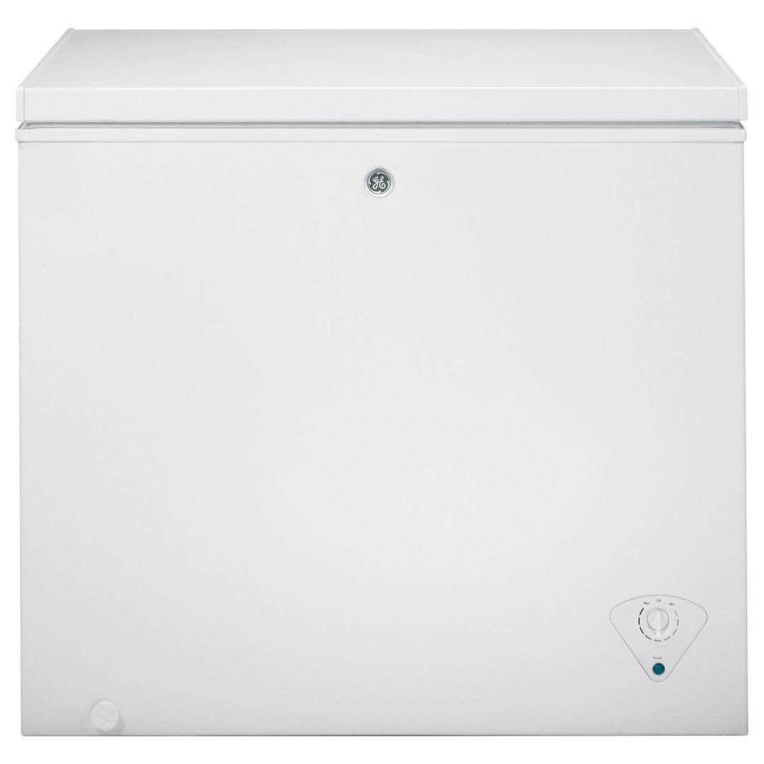 GE 7.0 Cu. Ft. Manual Defrost Chest Freezer FCM7STWW - Home & Office ...