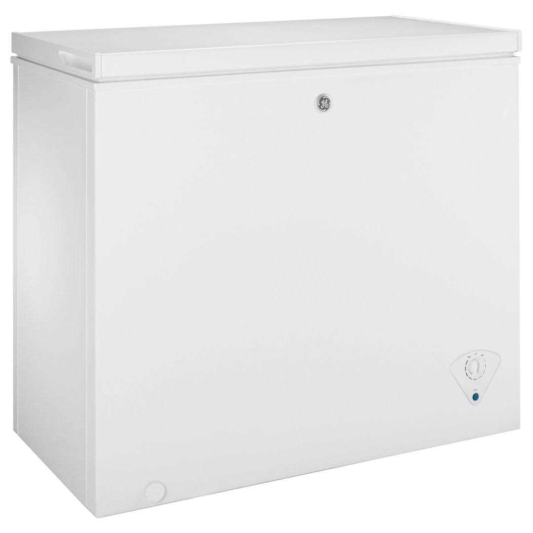 GE 7.0 Cu. Ft. Manual Defrost Chest Freezer FCM7STWW - Home & Office ...