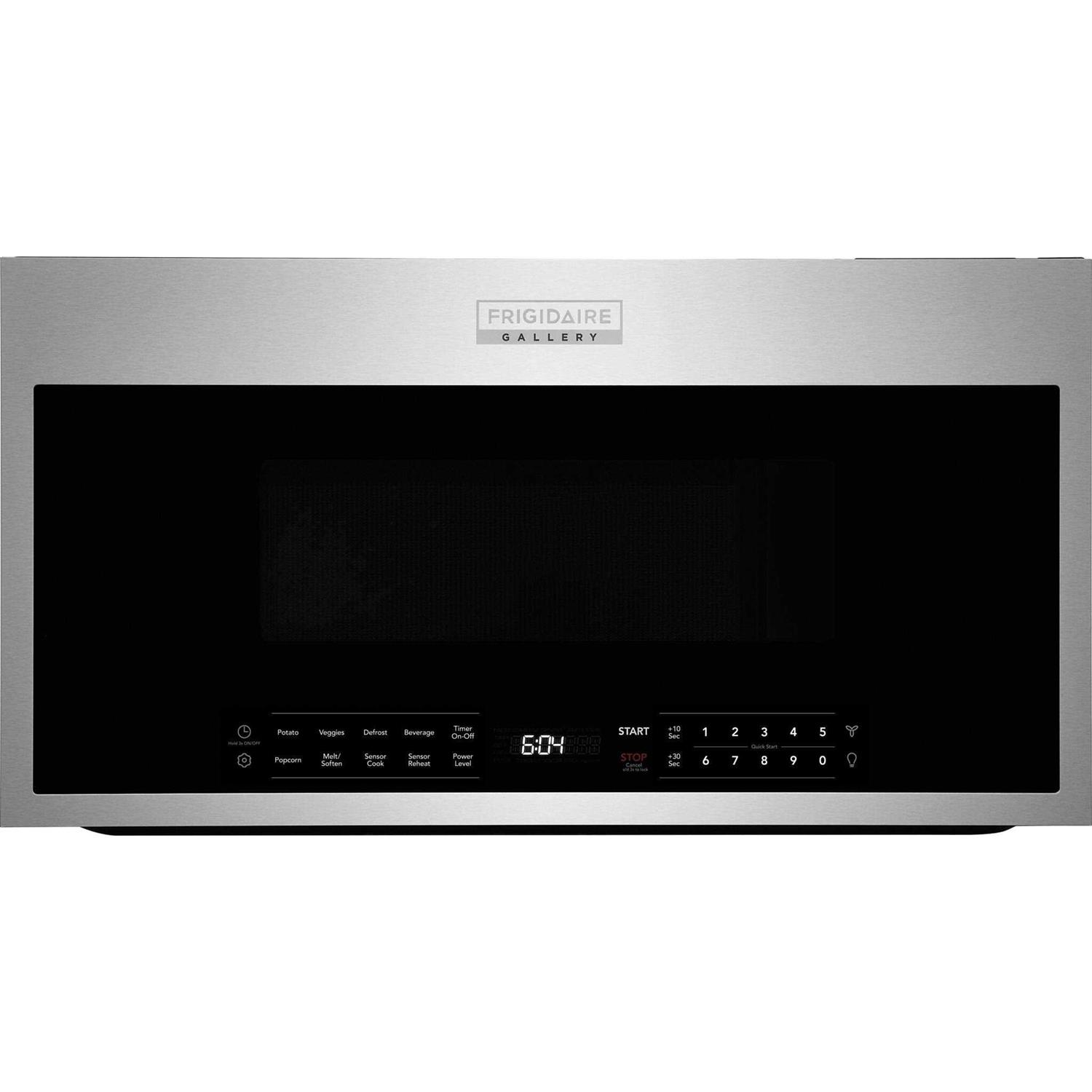 Frigidaire Gallery 1.9 Cu. Ft. Over-The-Range Microwave with Sensor ...