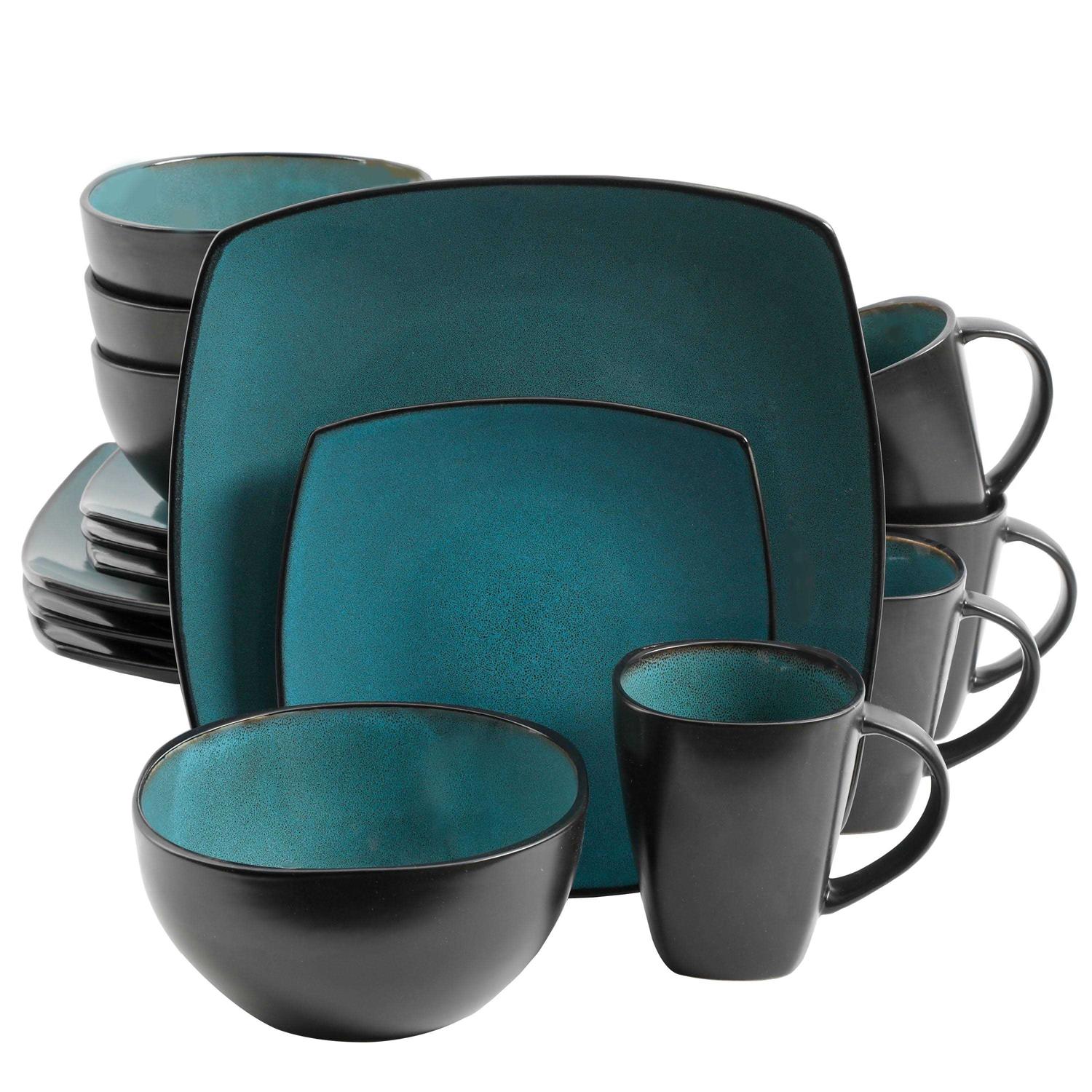Gibson 16-Piece Soho Lounge Dinnerware Set - Home & Office Supplies on sale