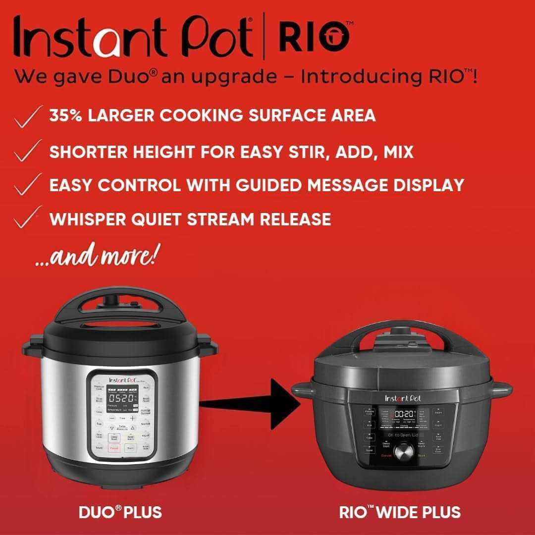 Instant Pot RIO Wide Plus 7.5-qt. Multi-Cooker - Home & Office Supplies ...