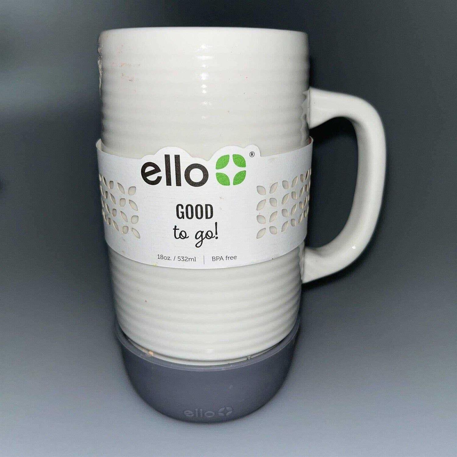 Ello Jane Ceramic Travel Mug with Slider Lid - Home & Office Supplies ...