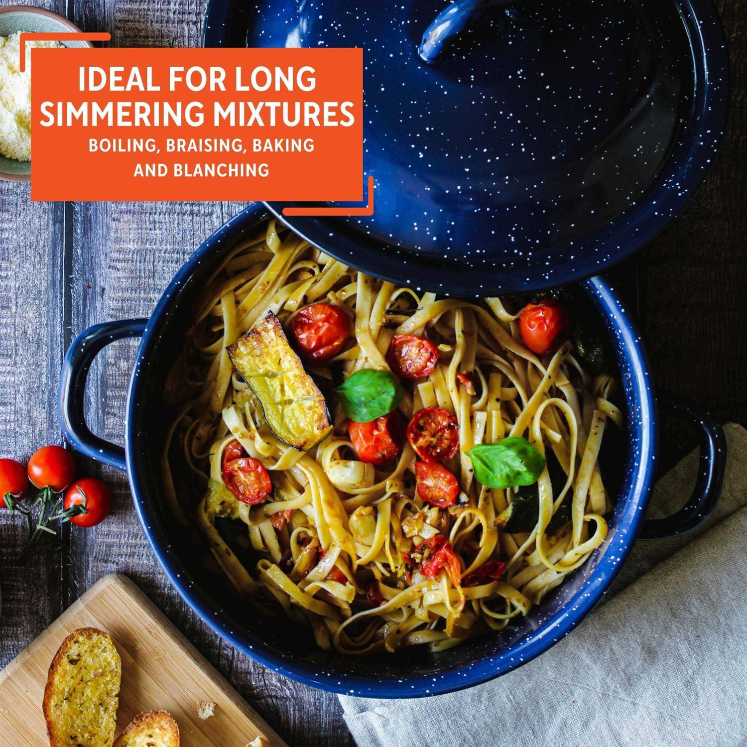 IMUSA Enamel Stock Pot - Home & Office Supplies on sale