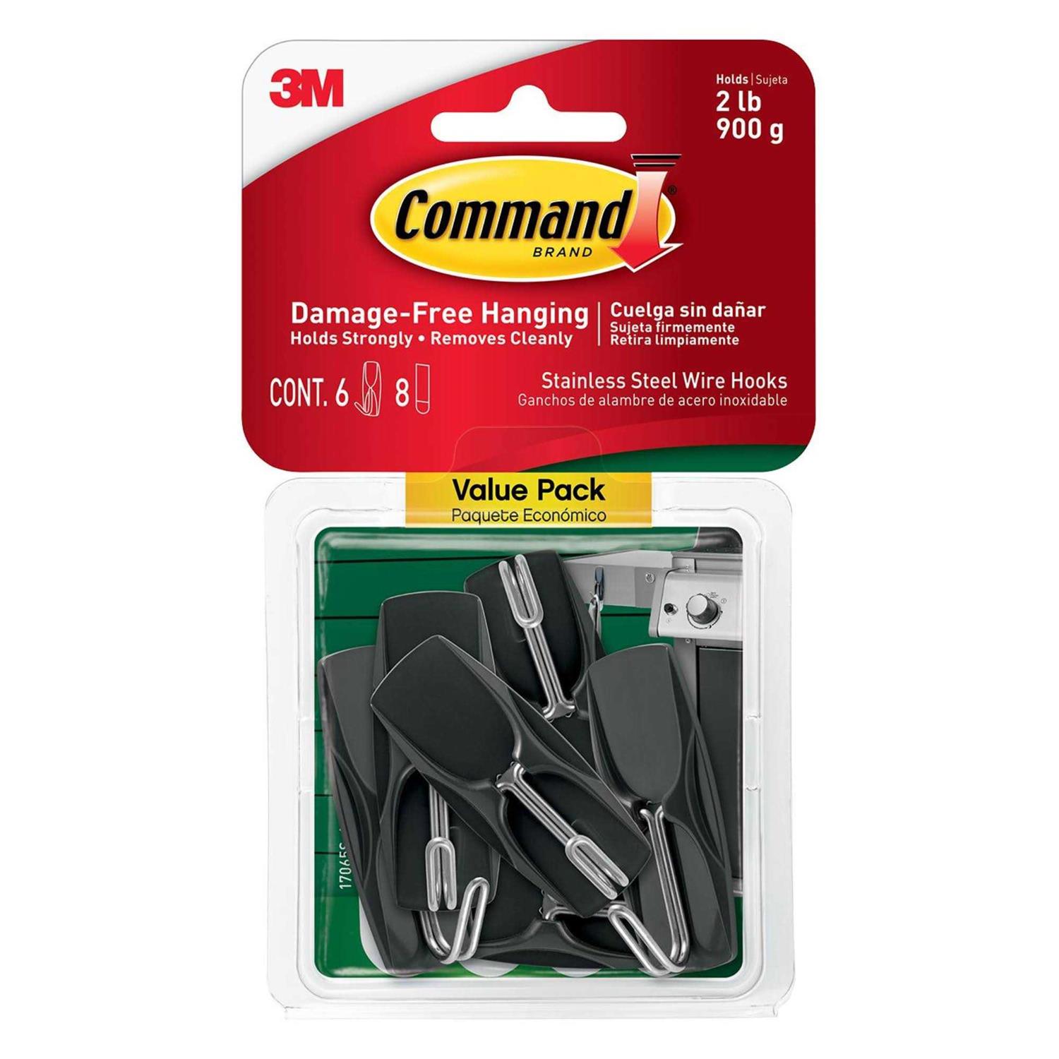 Command Outdoor Wire Hooks - Home & Office Supplies on sale