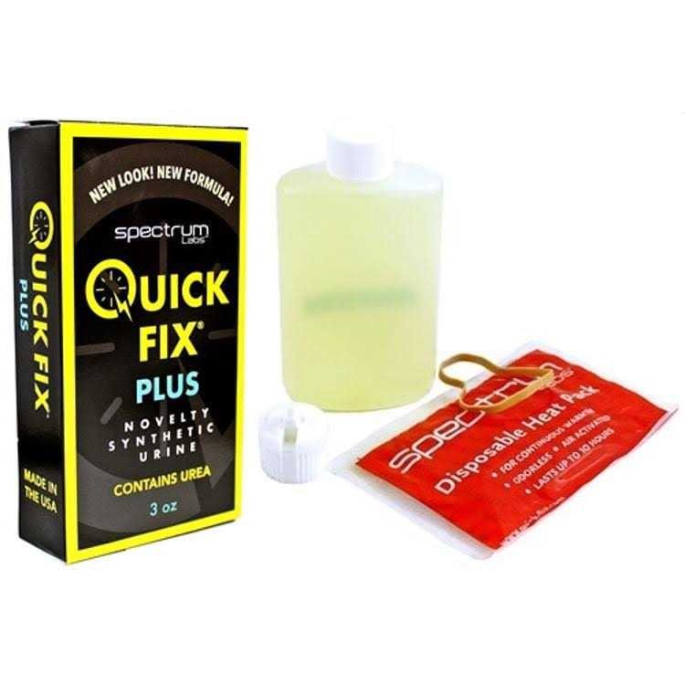 Quick Fix Plus Synthetic Urine 3 oz - Home & Office Supplies on sale