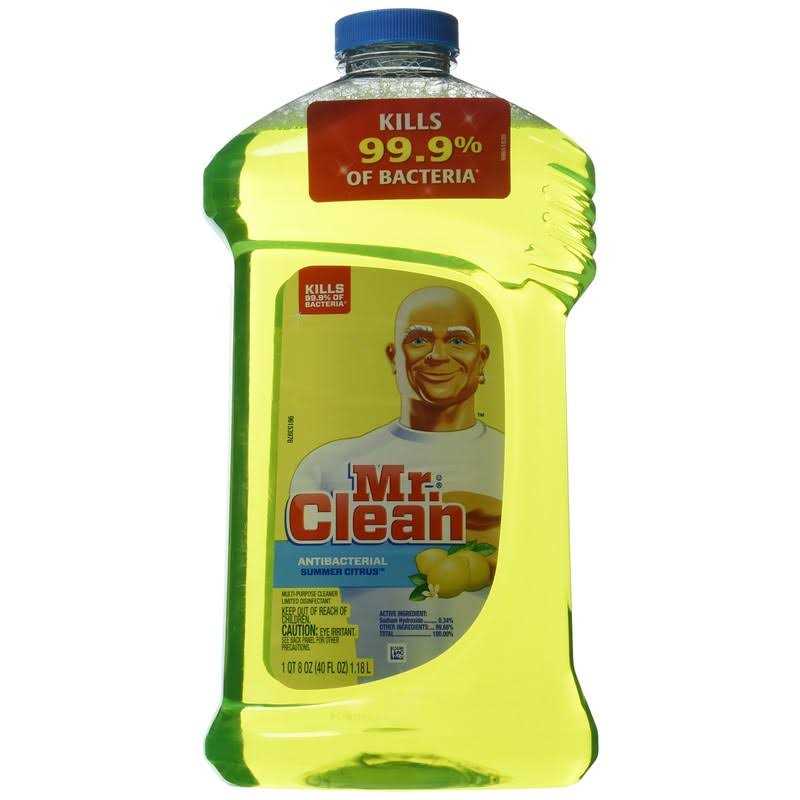 Mr.clean Antibacterial Multi-Surface Cleaner - Home & Office Supplies ...