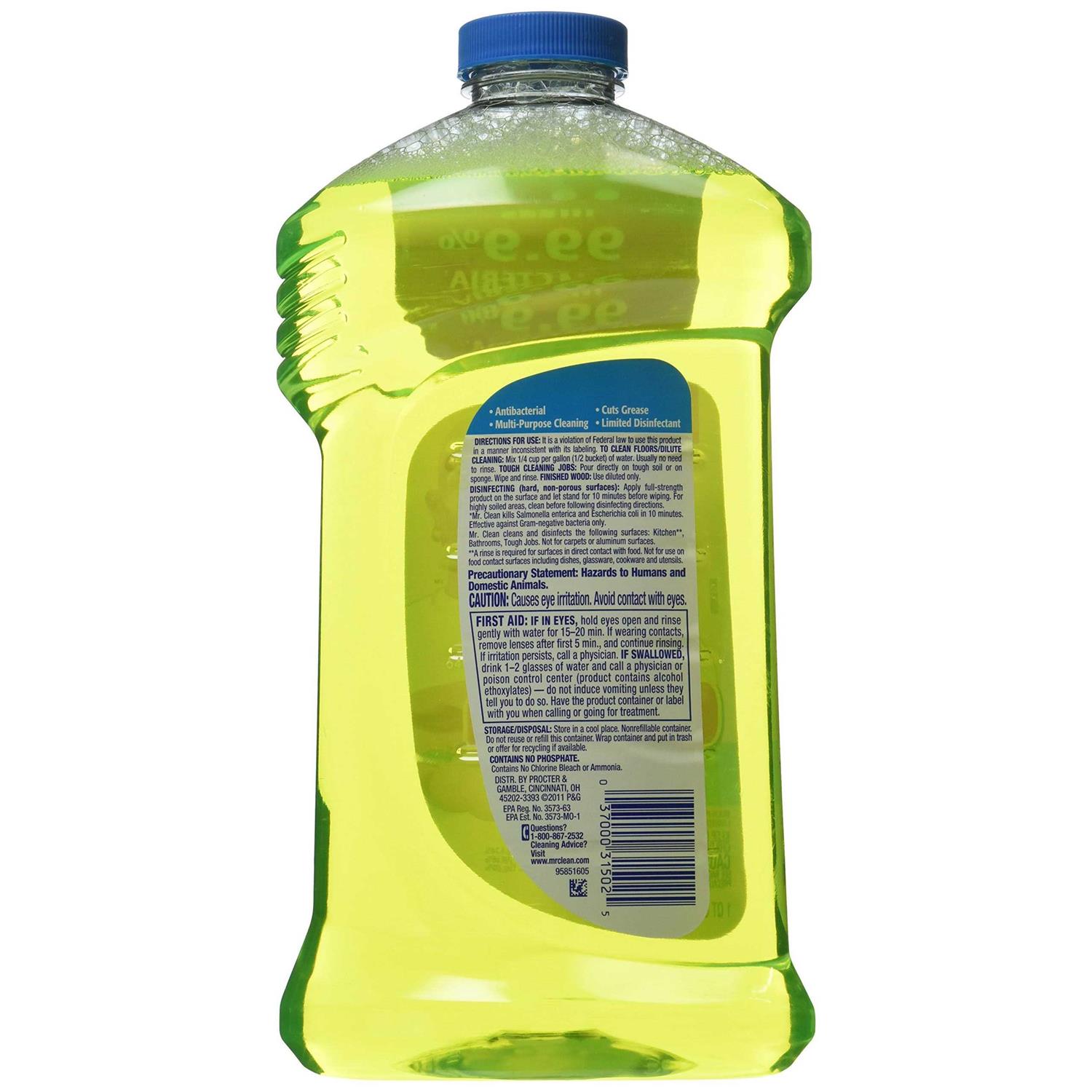 Mr.clean Antibacterial Multi-Surface Cleaner - Home & Office Supplies ...