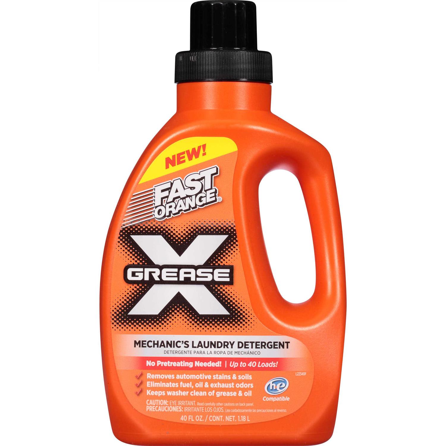 Permatex 22340 Laundry Detergent Fast Orange Grease X - Home & Office ...