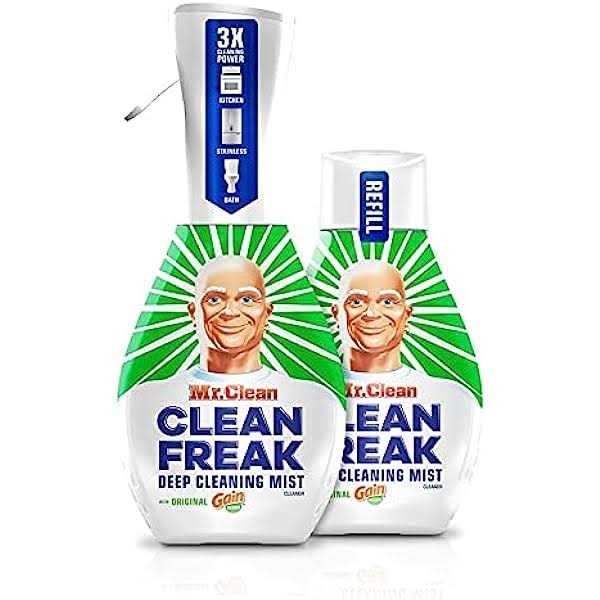Mr. Clean Clean Freak Deep Cleaning Mist Multi-Surface Spray - Home ...