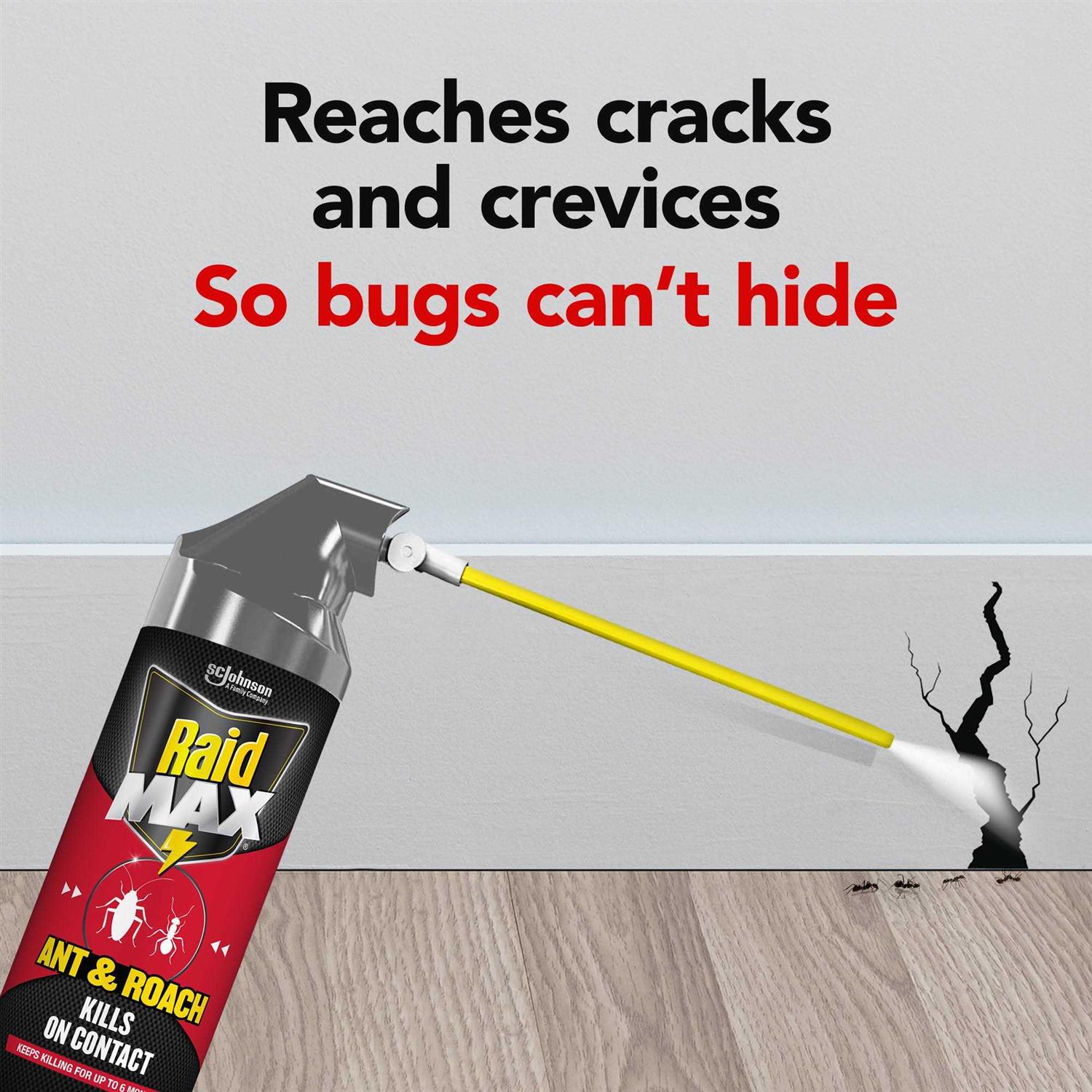 Raid Max Ant & Roach Killer - Home & Office Supplies on sale