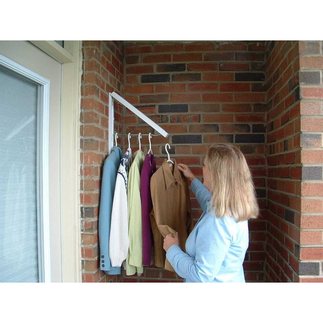 Instahanger Closet Organizer The Original Folding Drying Rack - Home ...