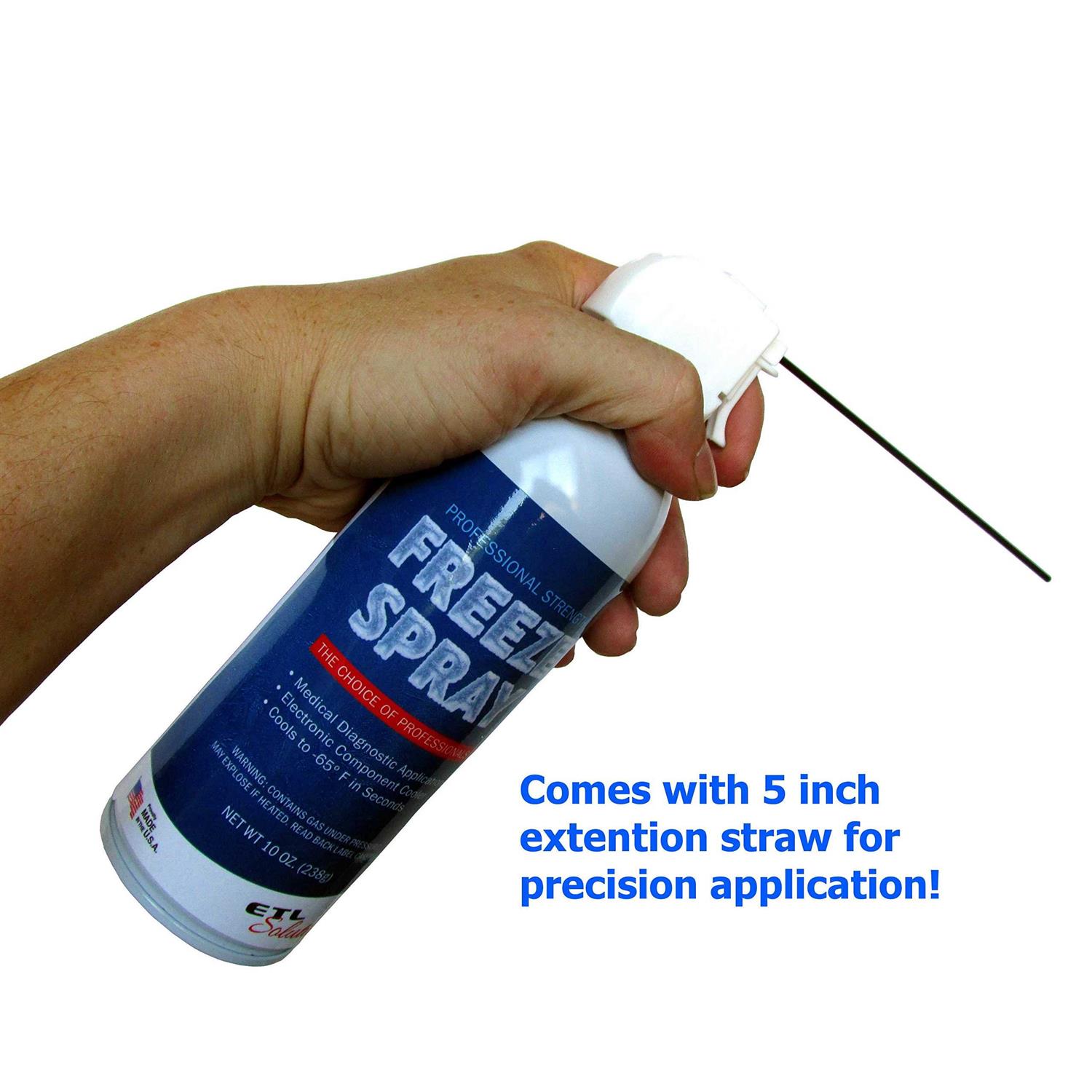 ETL Solutions Professional Strength Medical Freeze Spray - Home ...