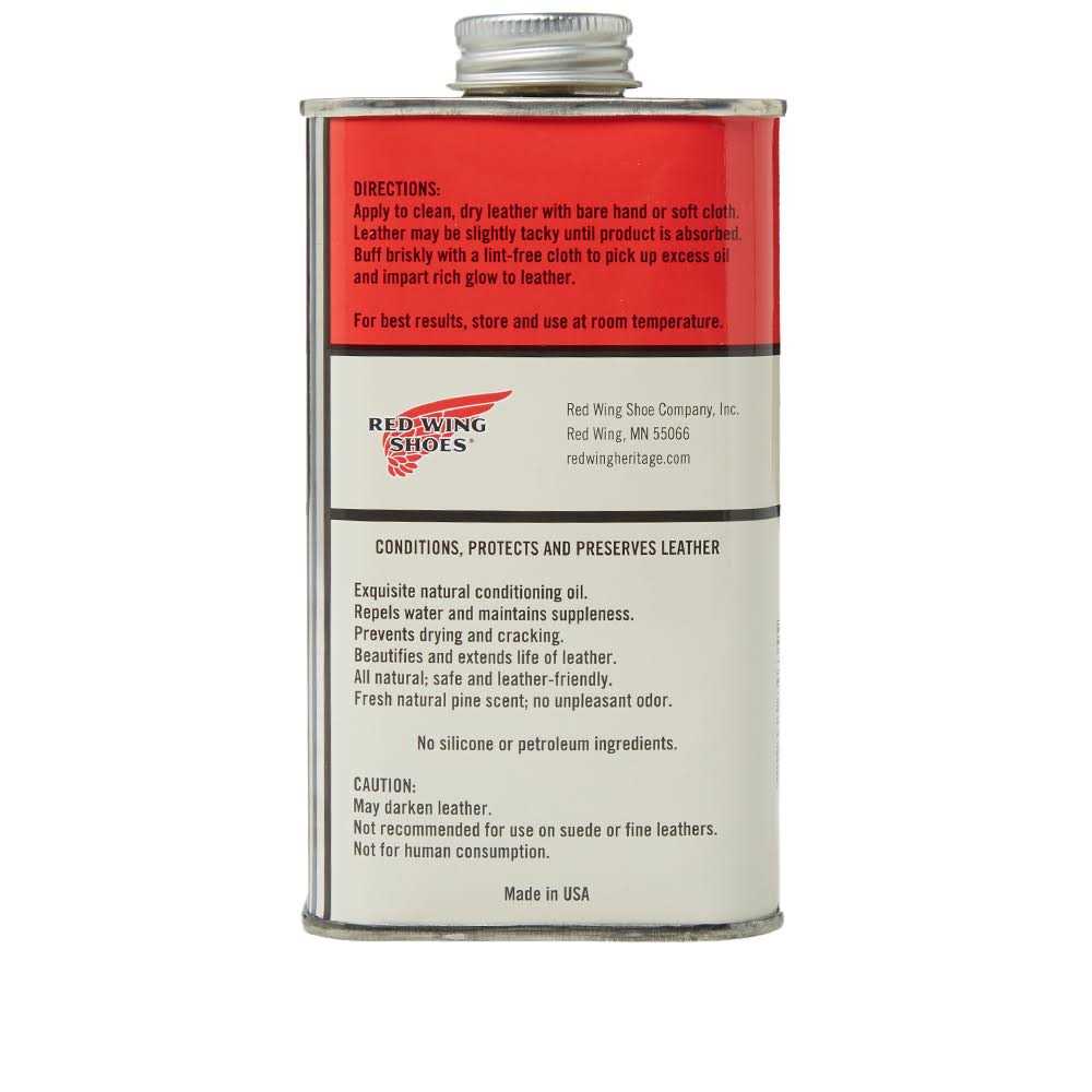 Red Wing All Natural Boot Oil - Home & Office Supplies on sale
