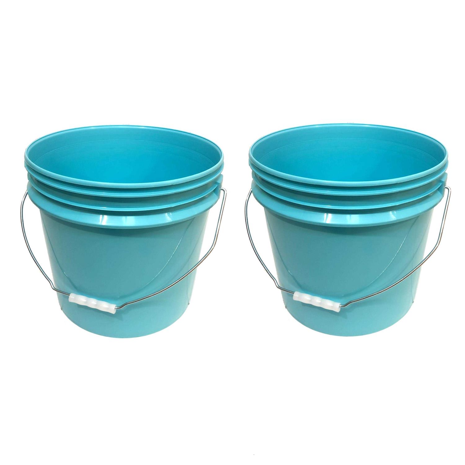Lee Fisher Sports 5 Gallon Bucket Metal Handle with Lid - Home & Office ...