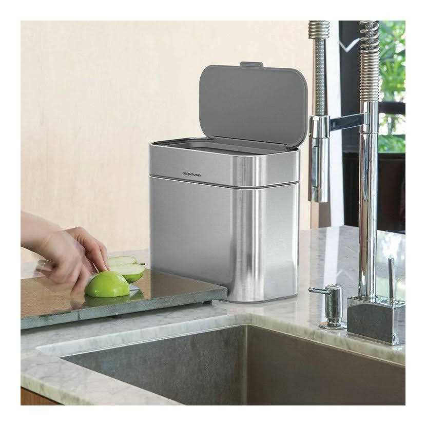 simplehuman 58L rectangular sensor can with voice control - Home & Office Supplies on sale
