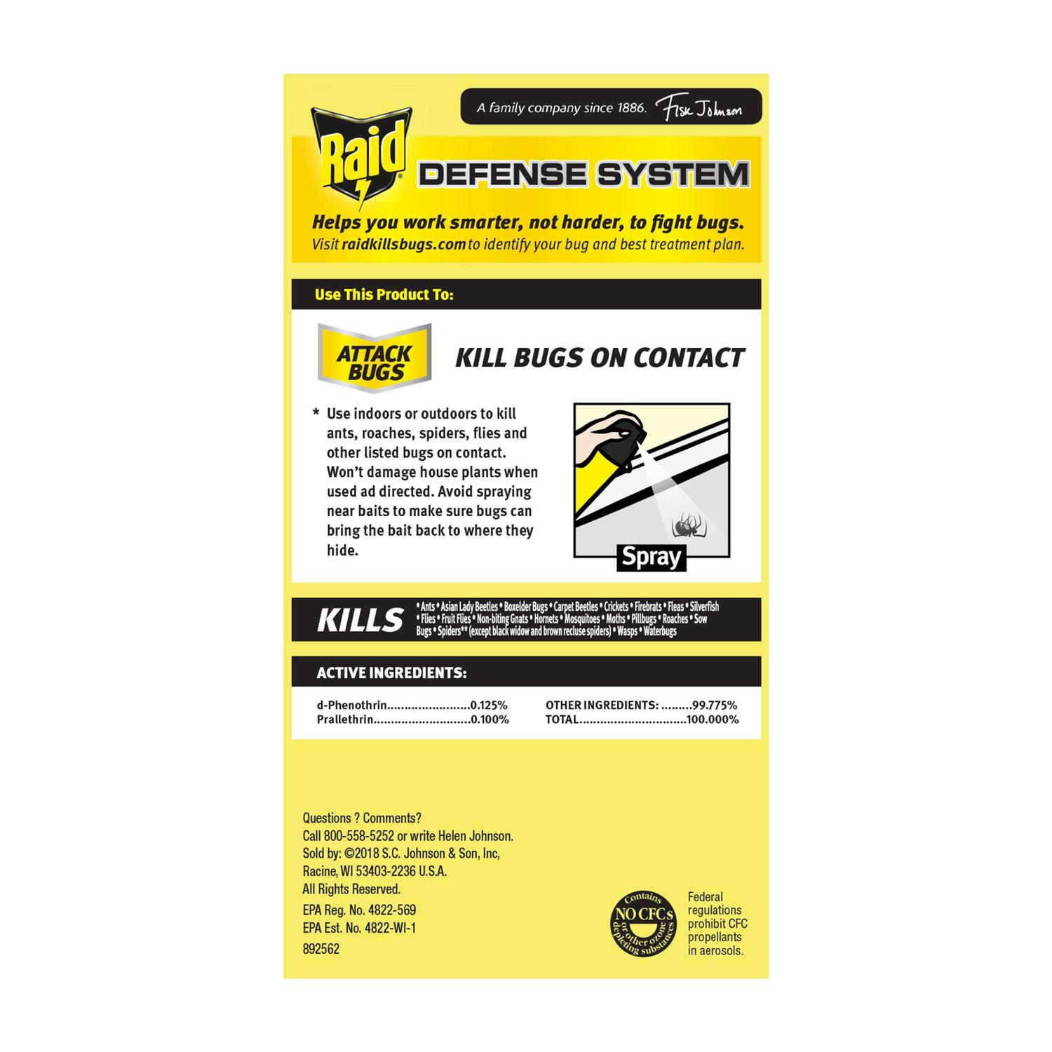 Raid Multi Insect Killer - Home & Office Supplies on sale