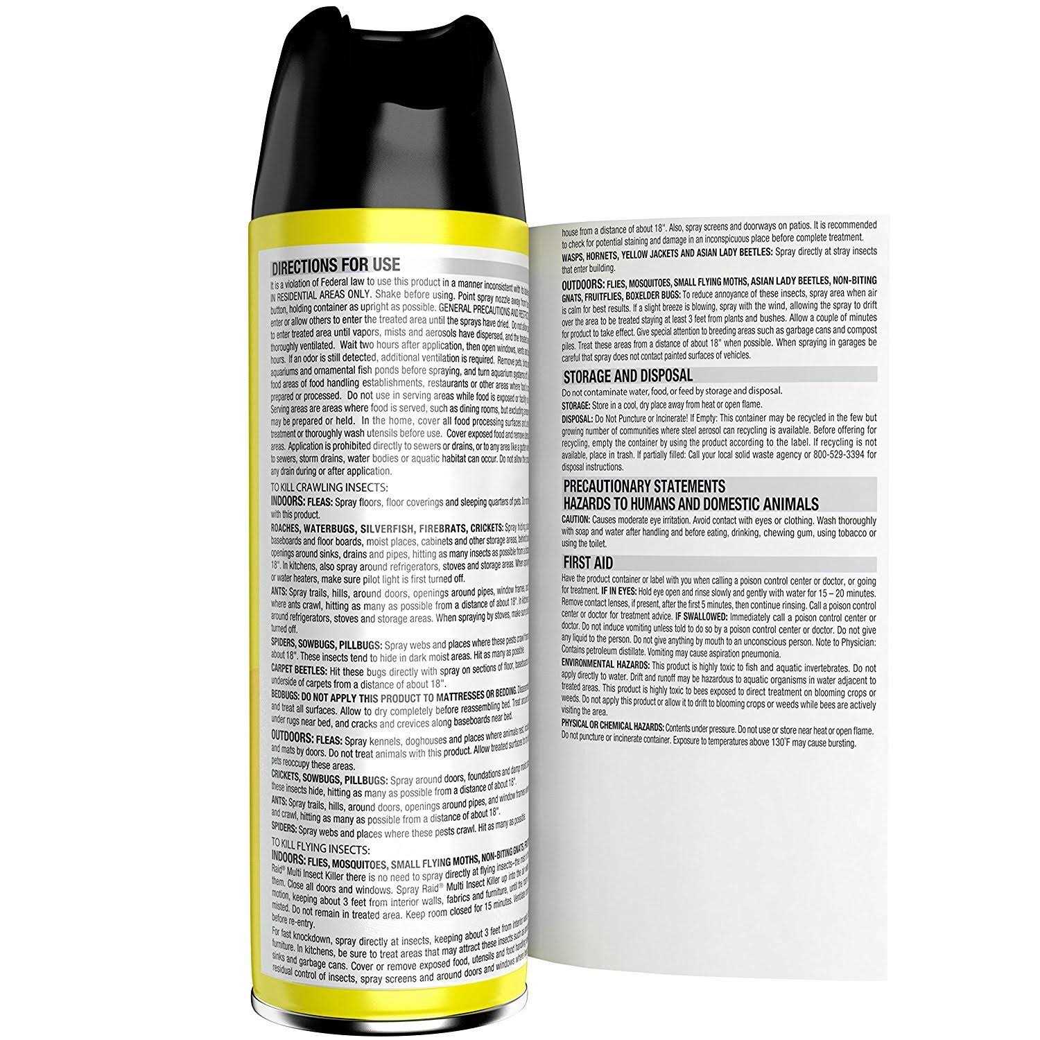 Raid Multi Insect Killer - Home & Office Supplies on sale