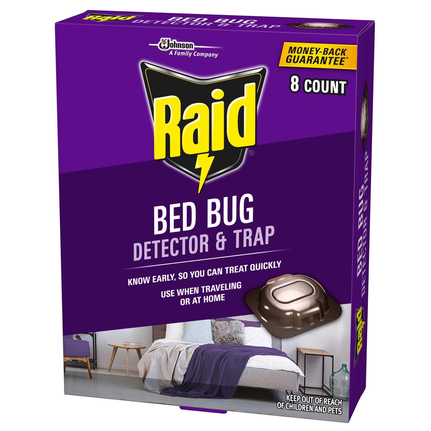 Raid Bed Bug Detector and Trap - Home & Office Supplies on sale
