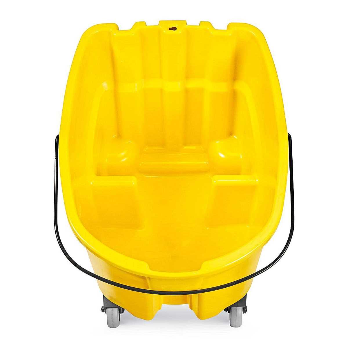 Rubbermaid WaveBrake Bucket/Wringer Side Press FG758088YEL - Home ...