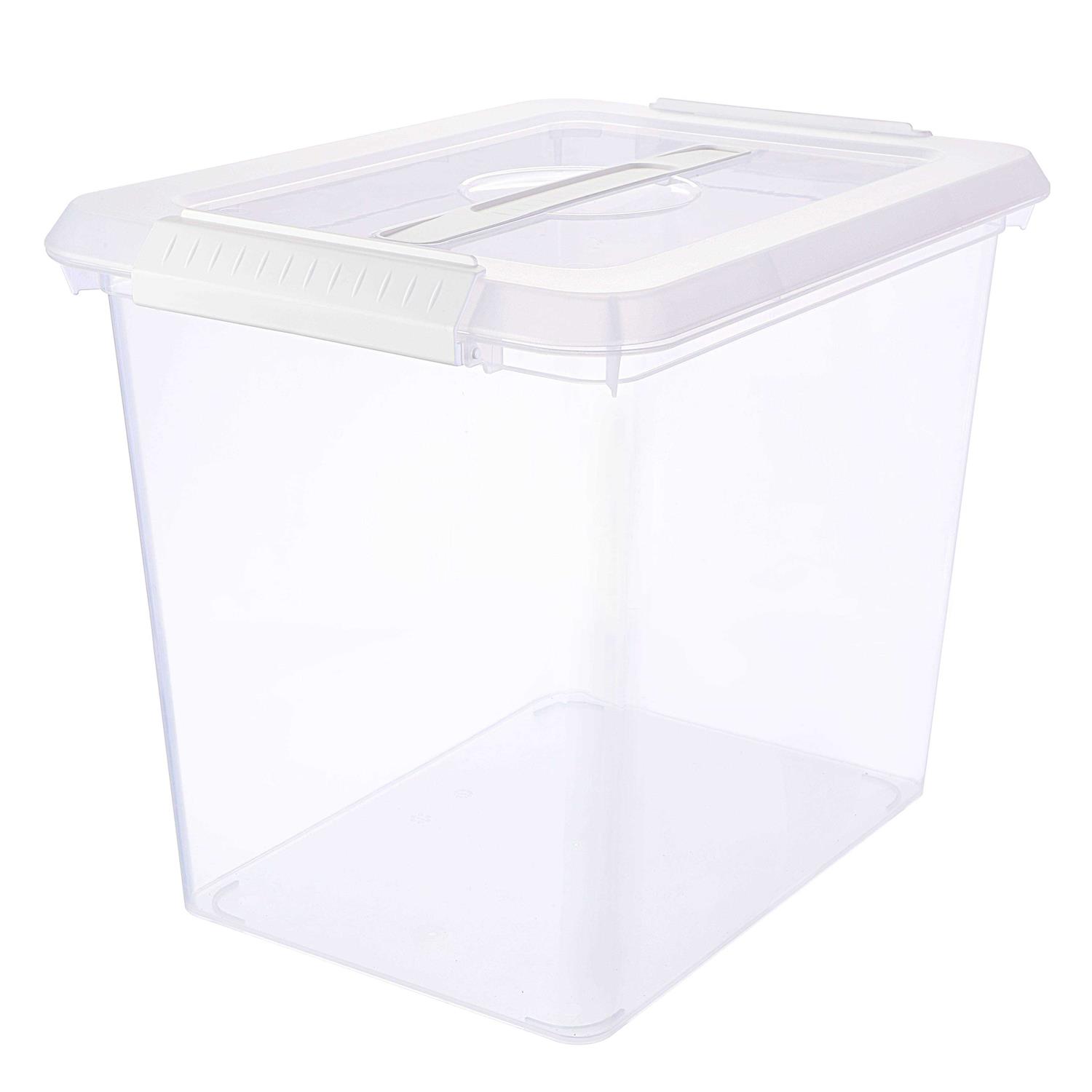 Simply Tidy Storage Bin with Lid - Home & Office Supplies on sale