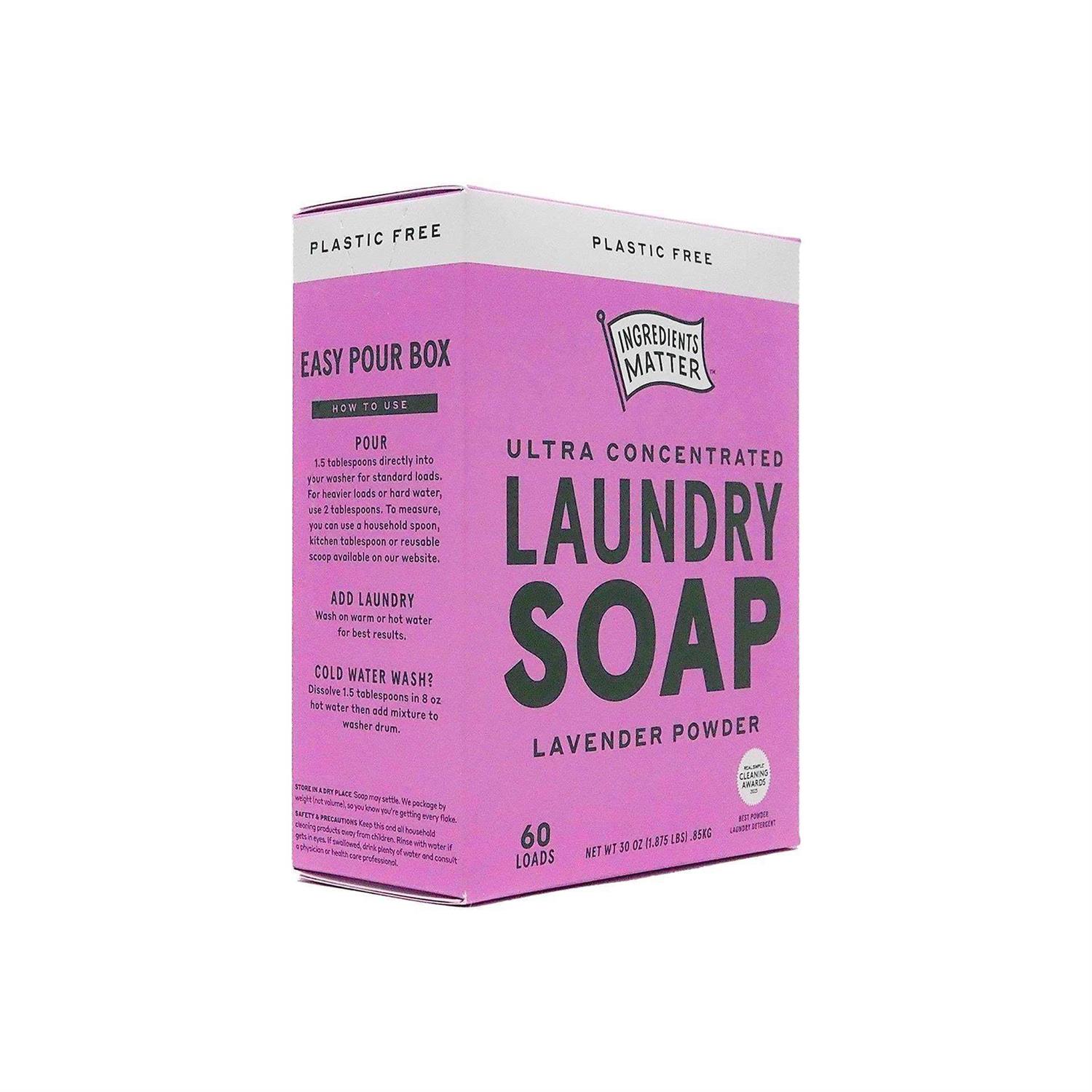 Ingredients Matter Laundry Powder - Home & Office Supplies on sale