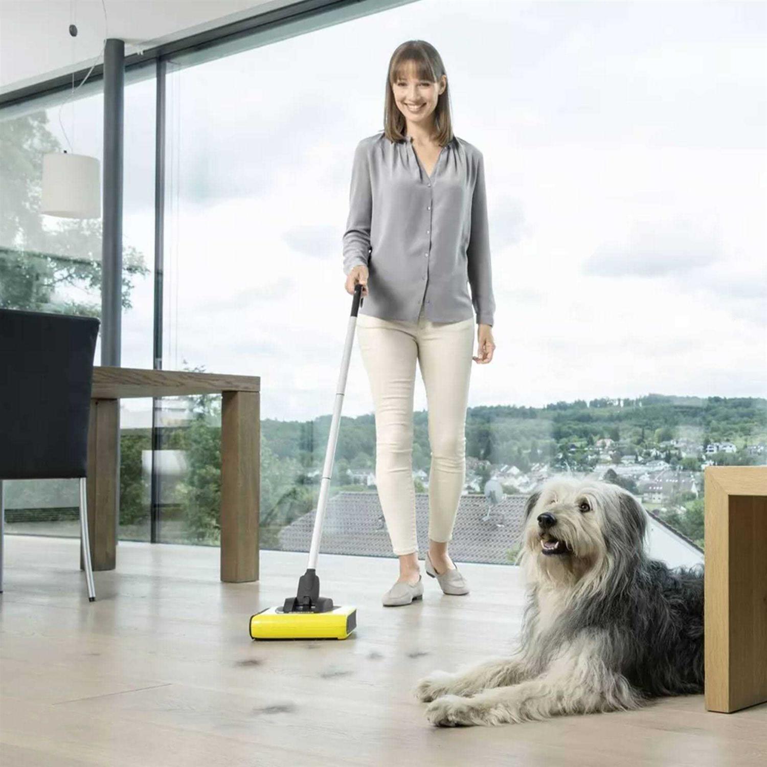 Karcher KB 5 Cordless Multi-Surface Electric Floor Sweeper Broom - Home ...