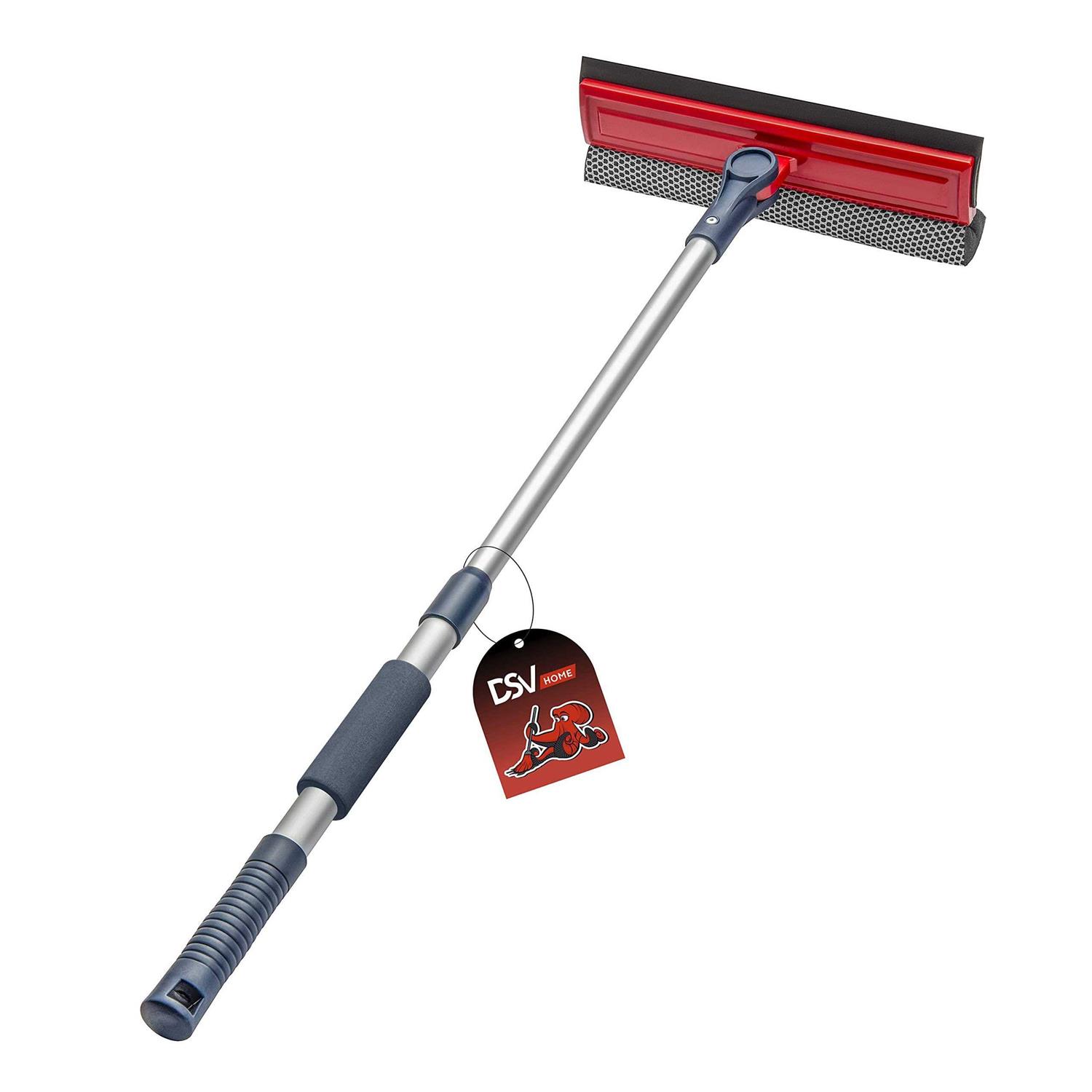 Dsv Standard Professional Window Squeegee 2-in-1 Window Cleaner Sponge ...
