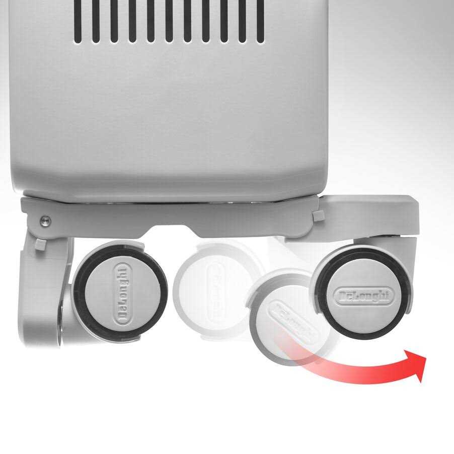 Delonghi 1500-Watt 5120 BTU Electric Oil Filled Radiator Space Heater ...