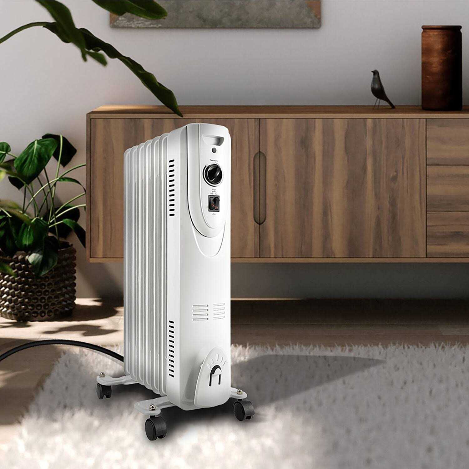 Lifesmart 1500W Oil Filled Radiator - Home & Office Supplies on sale