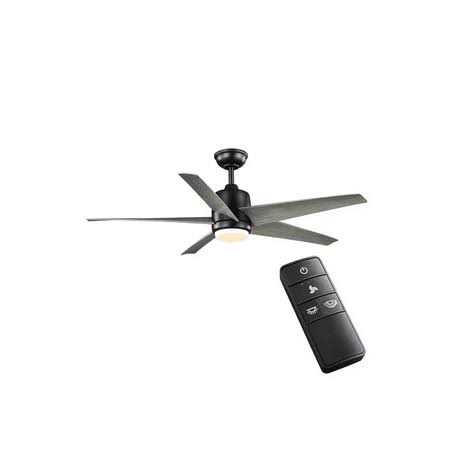 Hampton Bay Mena 54 in. White Color Changing Integrated LED Indoor ...