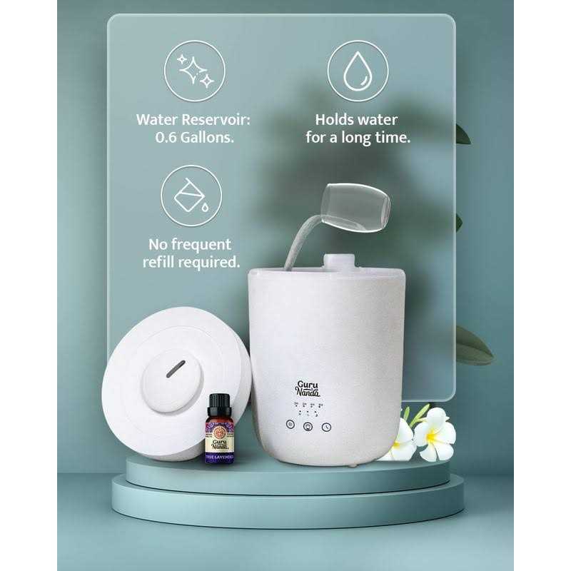 Gurunanda Halo XL Diffuser Humidifier - Home & Office Supplies on sale