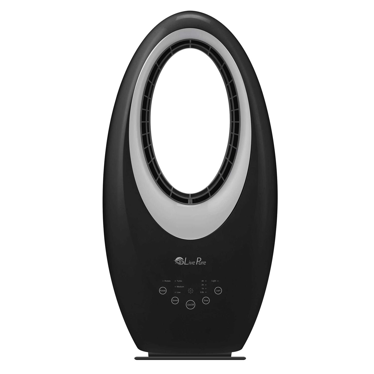 LivePure Oscillating Bladeless Vortex Fan - Home & Office Supplies on sale