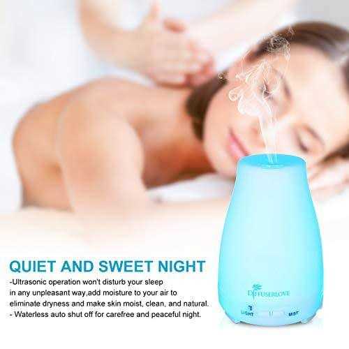 Diffuserlove Essential Oil 200ML Remote Control Ultrasonic Mist Humidifiers Aromatherapy ...