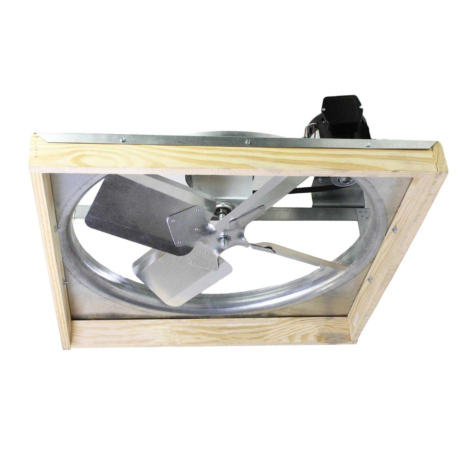Cool Attic 30 Belt Drive Whole House Fan with Shutter - Home & Office ...
