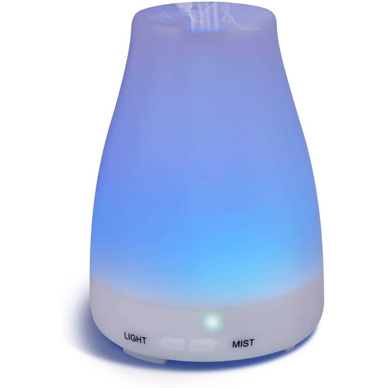Homeweeks Diffusers 100ml Colorful Essential Oil Diffuser with ...