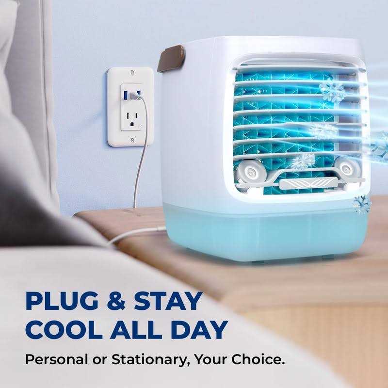 ChillWell 2.0 Evaporative Air Cooler 4-Speed Mini Portable Swamp ... ChillWell 2.0 Evaporative Air Cooler 4-Speed Mini Portable Swamp ...