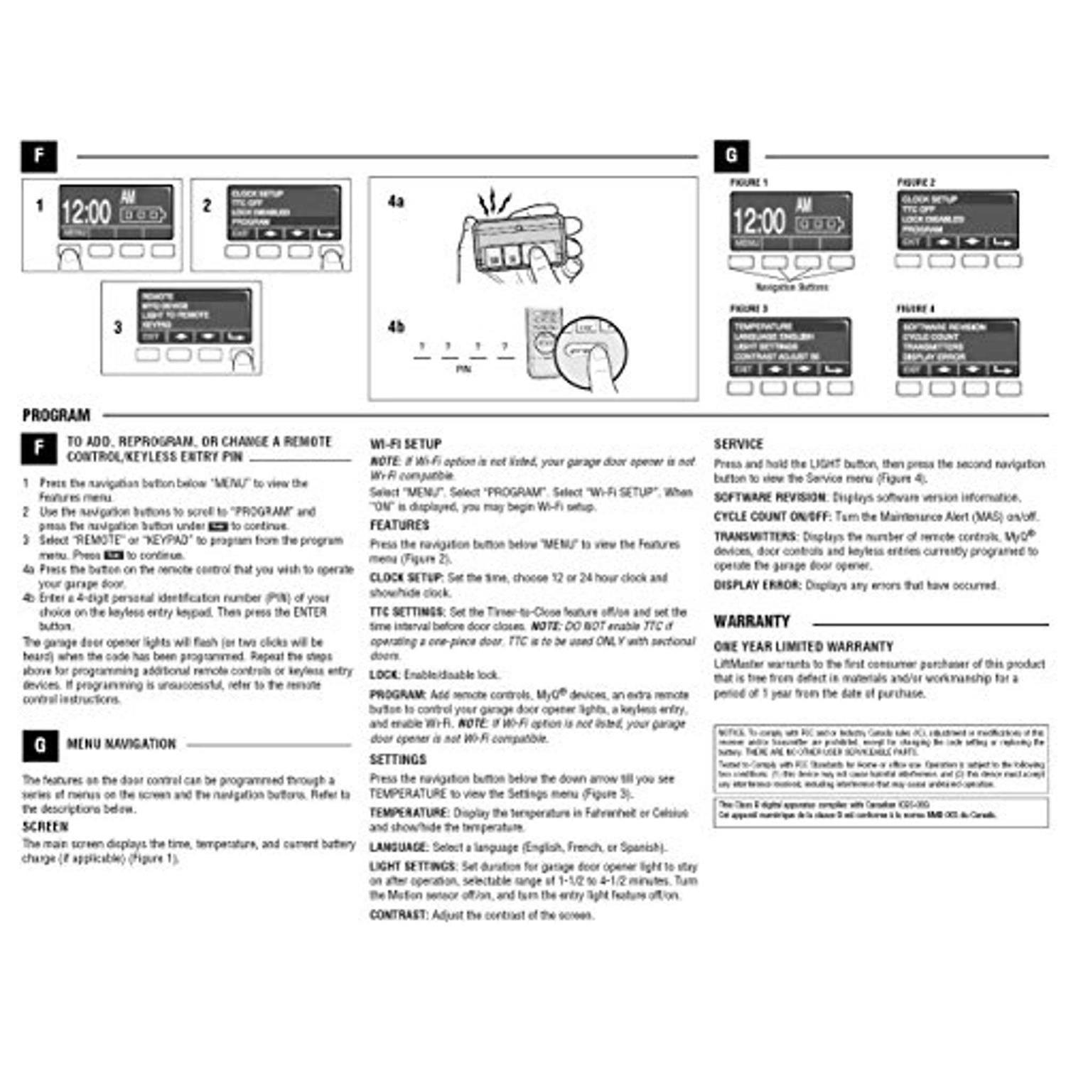 Liftmaster 880lm Smart Control Panel - Home & Office Supplies on sale