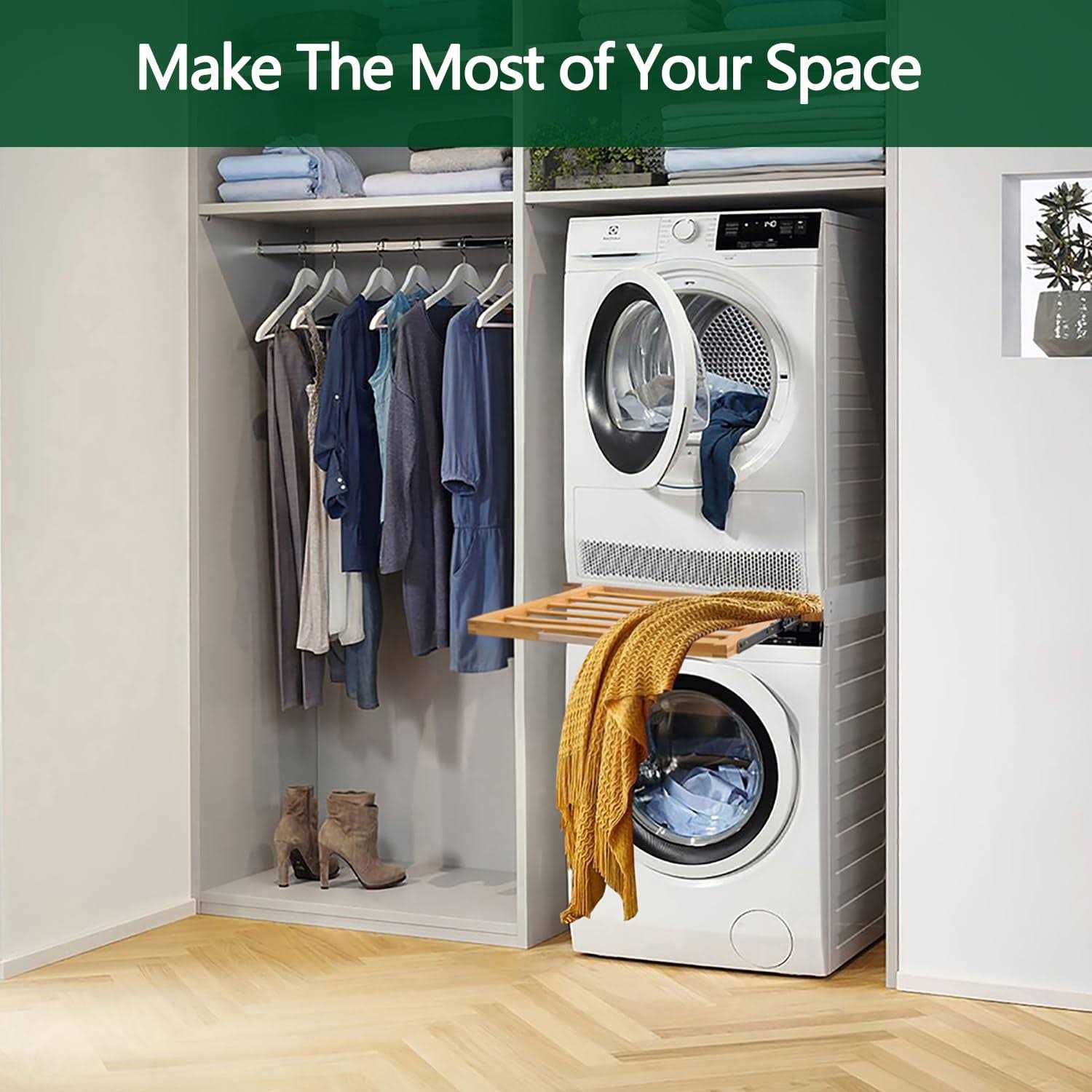 HHXRISE 24 inch Stacking Kit for Washer and Dryer, Washer Dryer ...