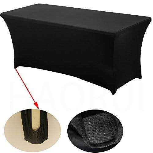 Haorui Rectangular Spandex Table Cover - Home & Office Supplies on sale