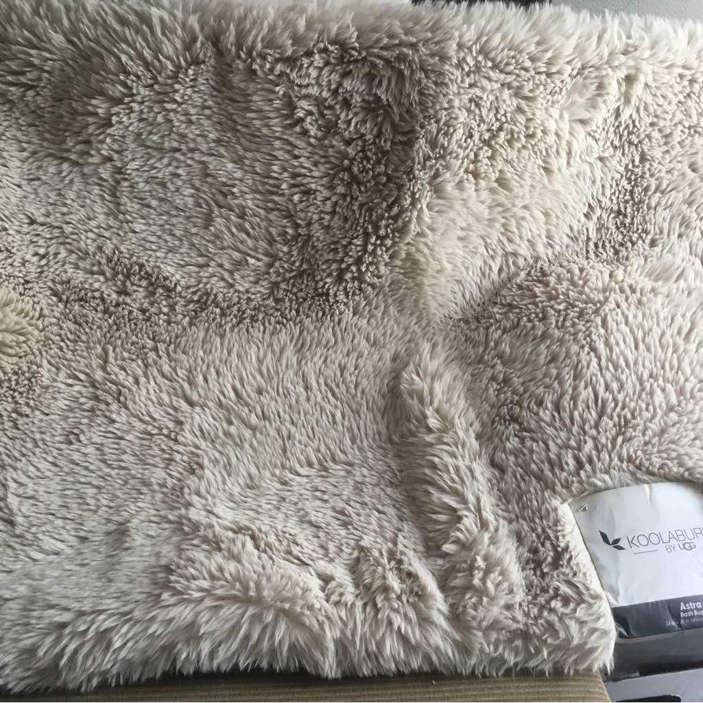 Koolaburra by UGG Astra Faux Fur Bath Rug - Home & Office Supplies on sale