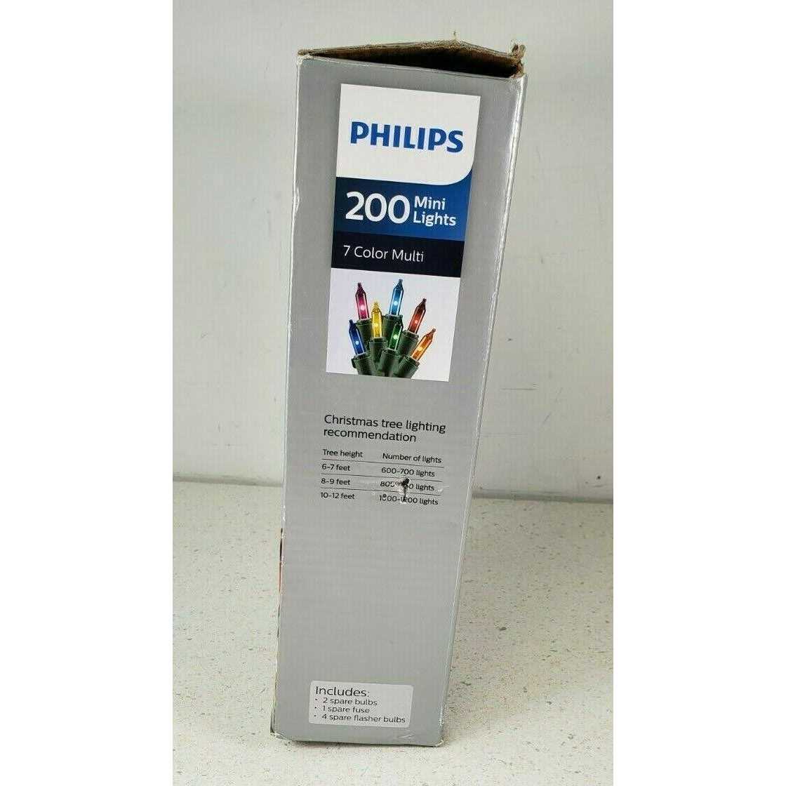 Philips 200ct Multi Heavy Duty Mini String Christmas Lights - Home ...