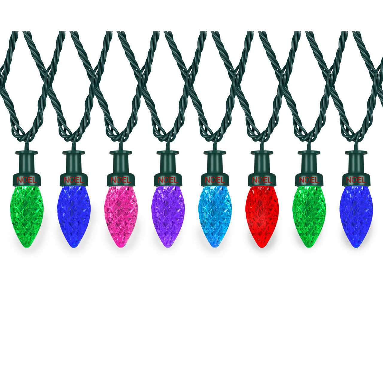 Gemmy Lightshow ColorMotion Color-Changing C9 Light Set - Home & Office ...