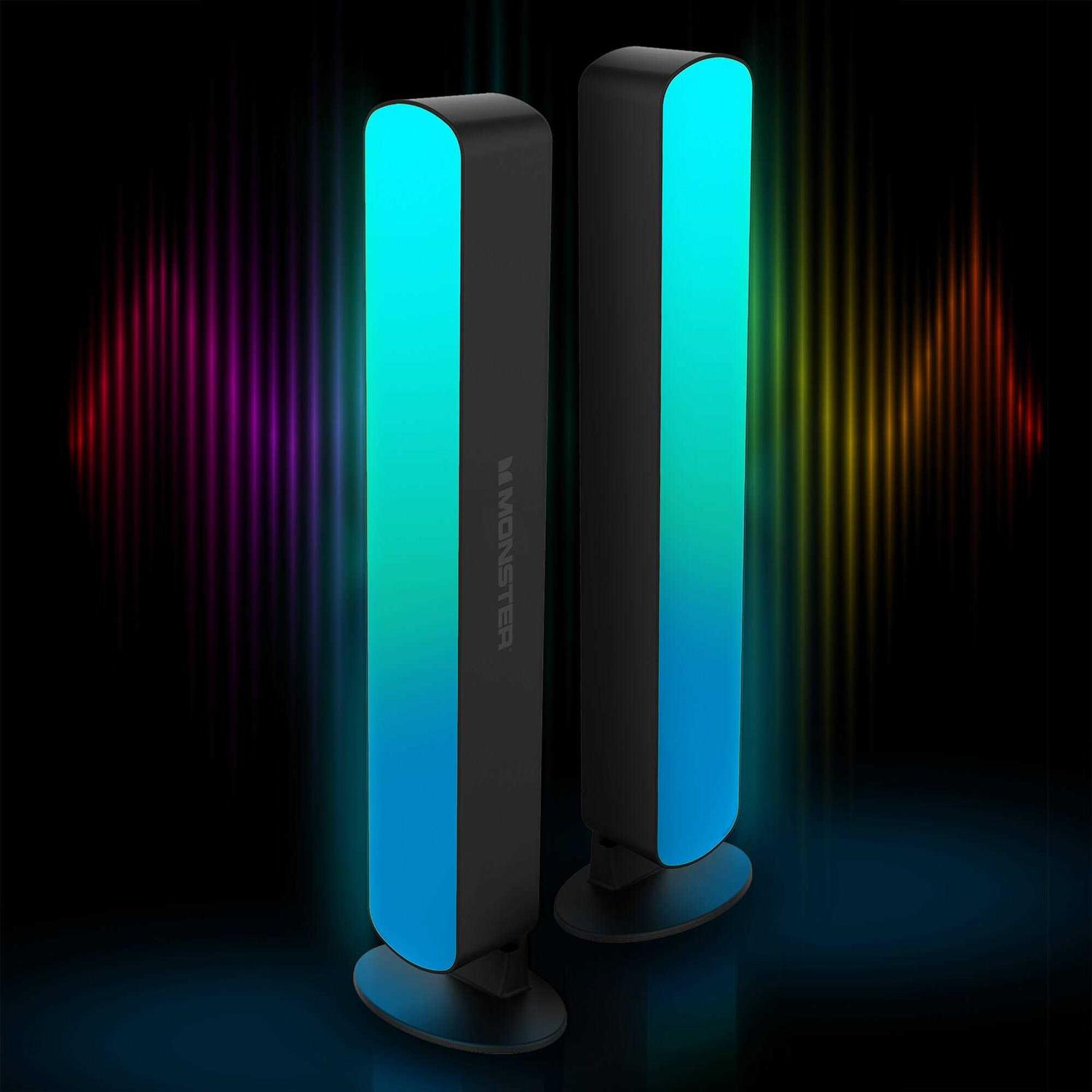 Monster Multi-Color LED Light Bar with Multi-Position Base - Home ...