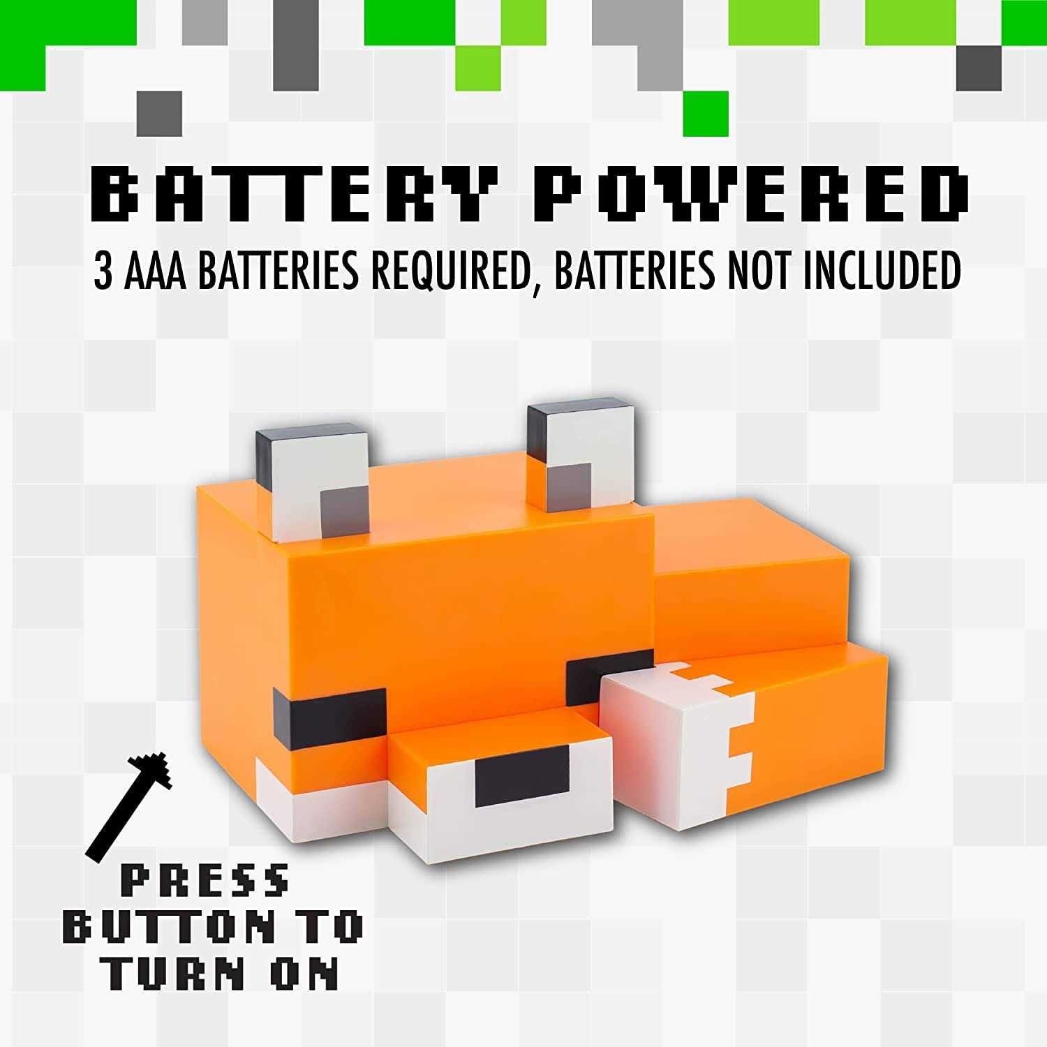 Minecraft Fox Light - Home & Office Supplies on sale