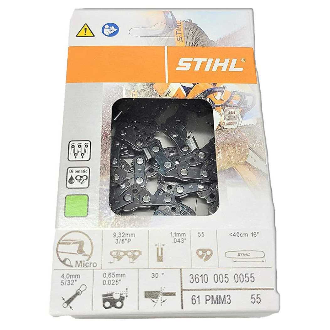STIHL Oilomatic Picco Micro Mini PMM3 Chainsaw Chain - Home & Office ...