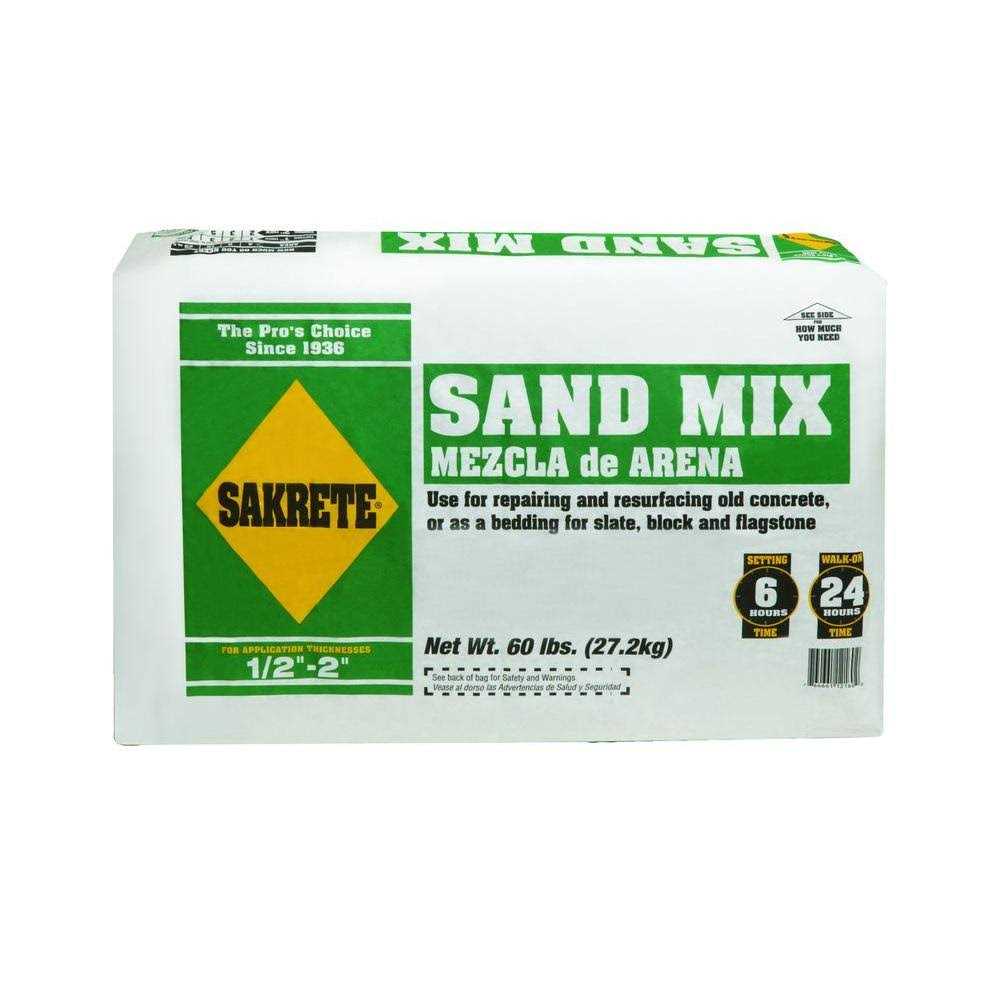 Sakrete 65306217 60 Lbs. Sand Mix - Home & Office Supplies on sale