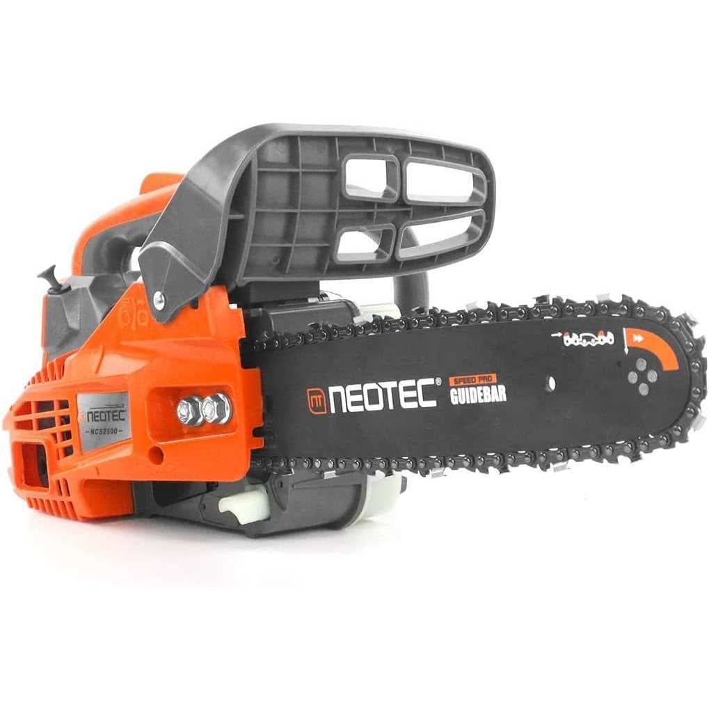Neo-Tec 12'' Top Handle Gas Chainsaw,2-Stroke 25.4cc Portable Chain ...