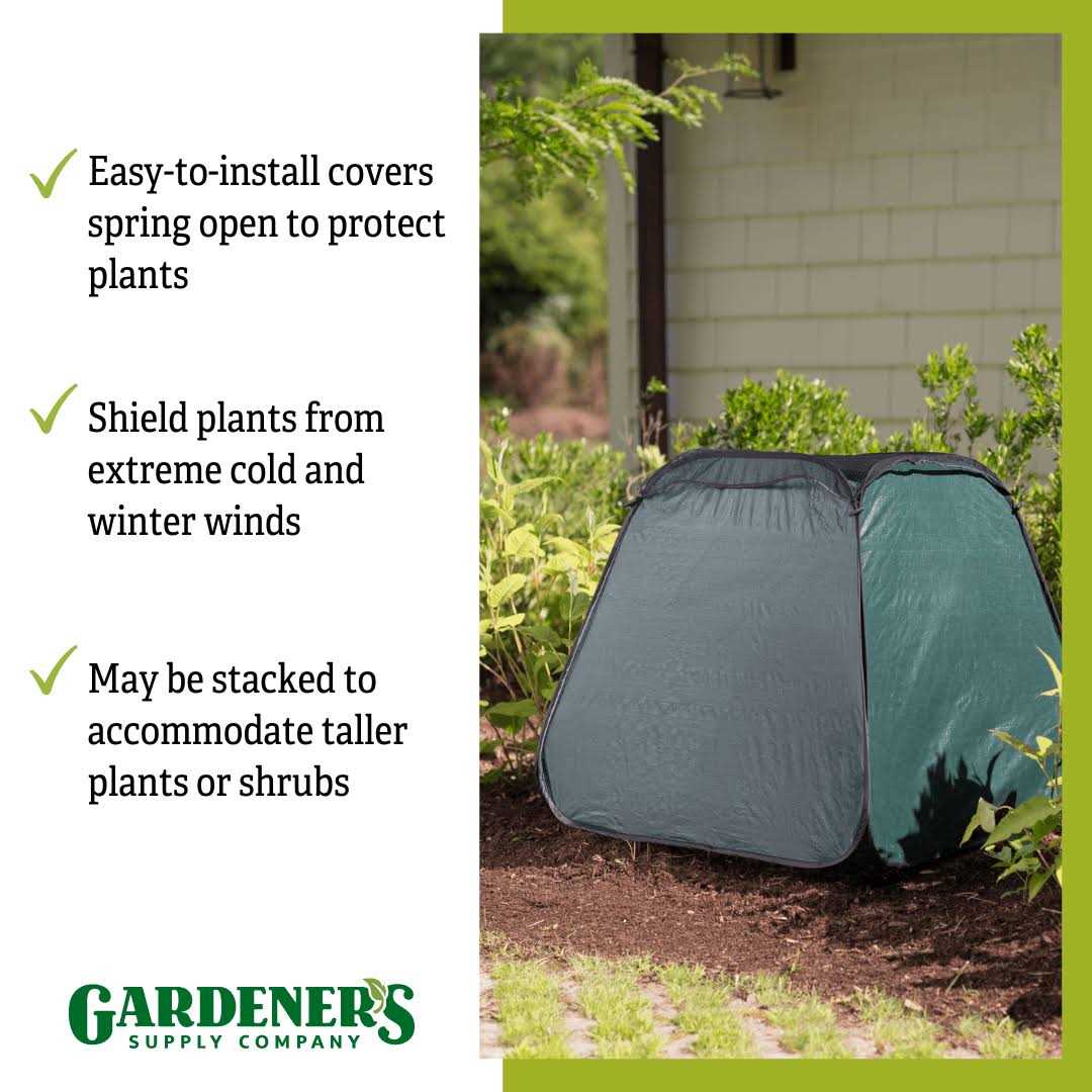 Gardener's Supply Company Pop-up Plant Protector - Home & Office ...