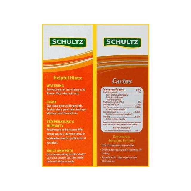 Schultz Cactus Plus Liquid Plant Food - Home & Office Supplies on sale